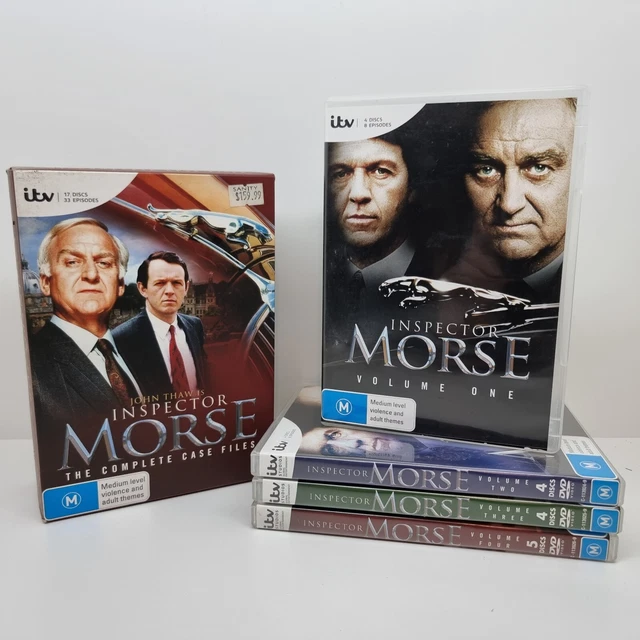 INSPECTOR MORSE: THE Complete Case Files Volume 1-4 (1 2 3 4) | Box Set ...