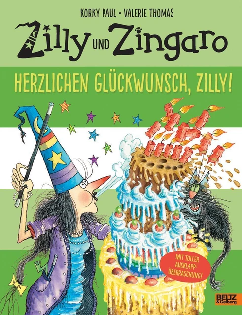 ZILLY UND ZINGARO. Herzlichen Glückwunsch, Zilly!: Vierfarbiges ...