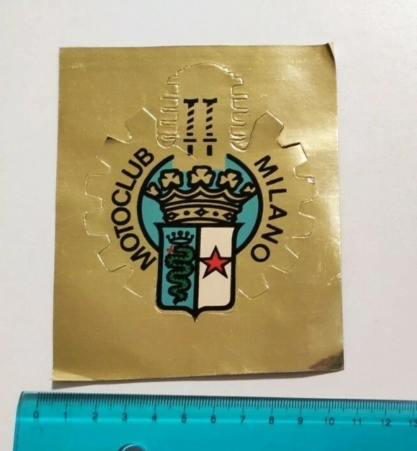 ADESIVO VINTAGE STICKER Aufkleber 80's - Moto Club Bergamo Anni 80 EUR ...