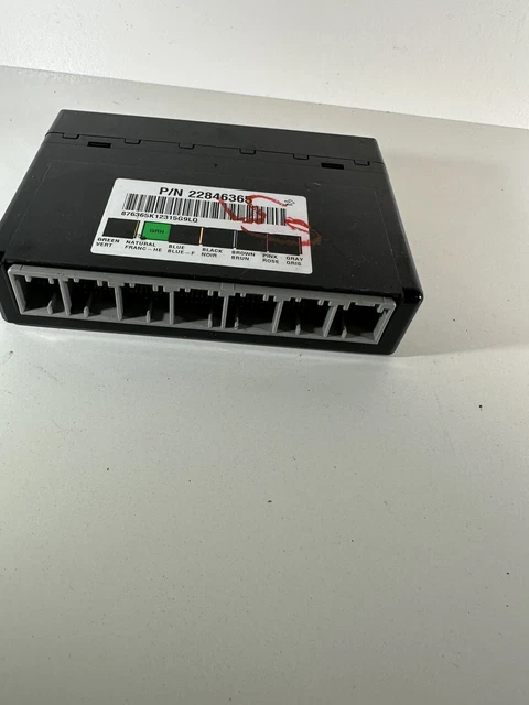 12-13 AVALANCHE CABIN Body Control Module BCM BCU Computer OEM Factory ...