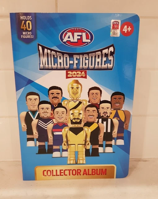 COLES AFL MICRO-FIGURES 2024 - COMPLETE SET OF 40 MICRO-FIGURES WITH ...