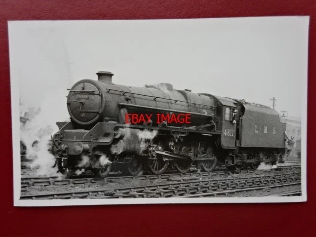 PHOTO LMS Black Five Loco No (4) 4811 £2.00 - PicClick UK
