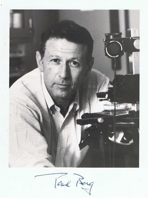 PAUL BERG (1926-2023) - Nobelpreis Chemie 1980 - sign. Foto EUR 27,00 ...
