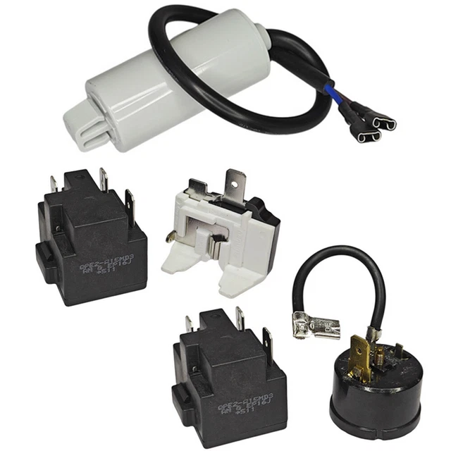 REFRIGERATOR COMPRESSOR PTC Starter Overload Thermal Protection Relay ...