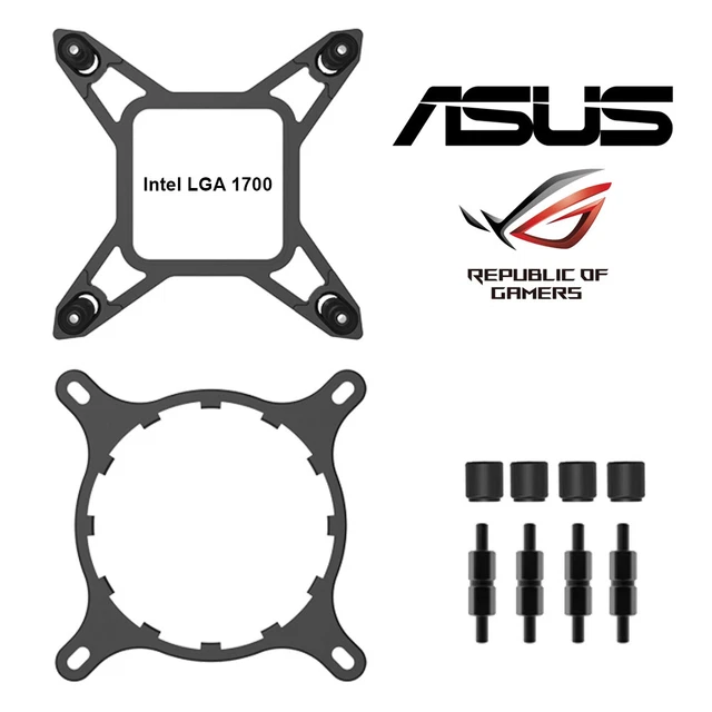 ASUS ROG AIO Intel LGA 1700 Bracket -Fits ROG STRIX, ROG RYUO & ROG ...
