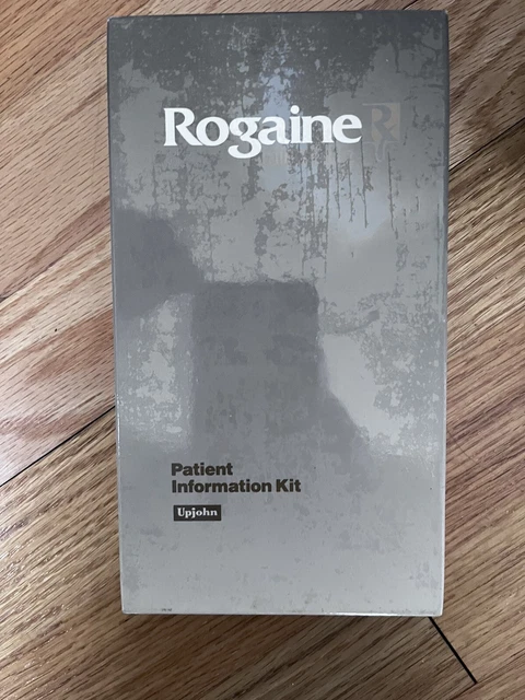 ROGAINE TOPICAL SOLUTION VHS - Patient Information Kit Upjohn new ...