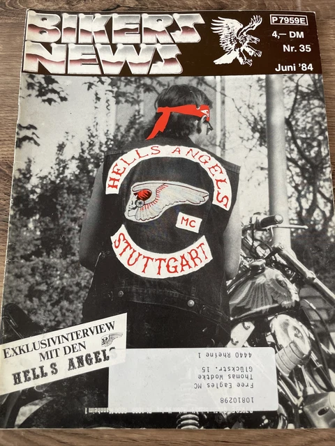 BIKERS NEWS MOTORRAD Zeitung Rocker Hells Angels Harley Davidson ...