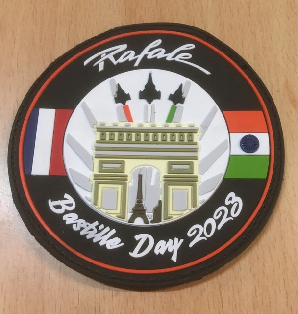 PATCH RAFALE INDIEN défilé 14 juillet 2023 armée de l'air ESCADRE ...