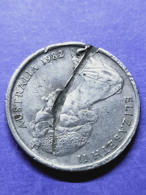 RARE 1982- 5 Cent Coin PMD And Rim Burr - Cold Shut $150.00 - PicClick AU