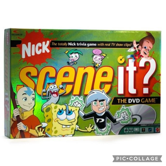 NICKELODEON NICK SCENE It? The DVD Board Game Trivia Game Mattel 2006 ...