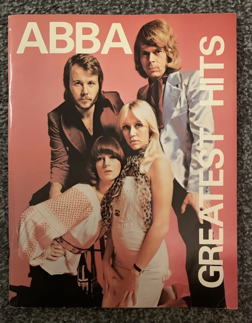 VINTAGE ABBA GREATEST Hits Sheet Music Song Book 1986 VGC £21.52 ...