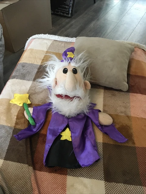 SILLY PUPPET - Hand Puppet, Wizard, Fun Soft Toy, Wise Wizard £8.00 ...