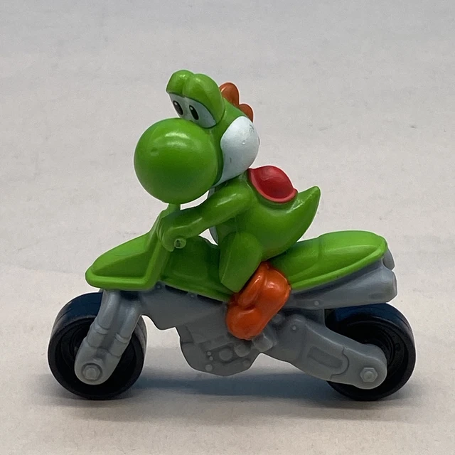 NINTENDO MCDONALDS SUPER Mario Bros. Yoshi Motorcycle Green Lizard Toy ...