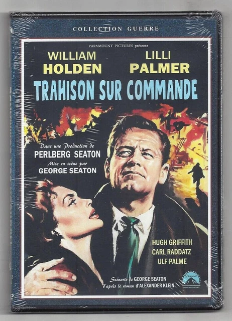 DVD - TRAHISON Sur Commande (William Holden / Lilli Palmer) Guerre EUR 20,00 - PicClick FR