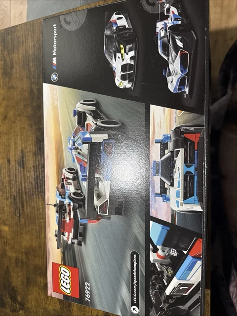 LEGO SPEED CHAMPIONS: BMW M4 Gt3 & BMW M Hybrid V8 Race Cars (76922) £ ...