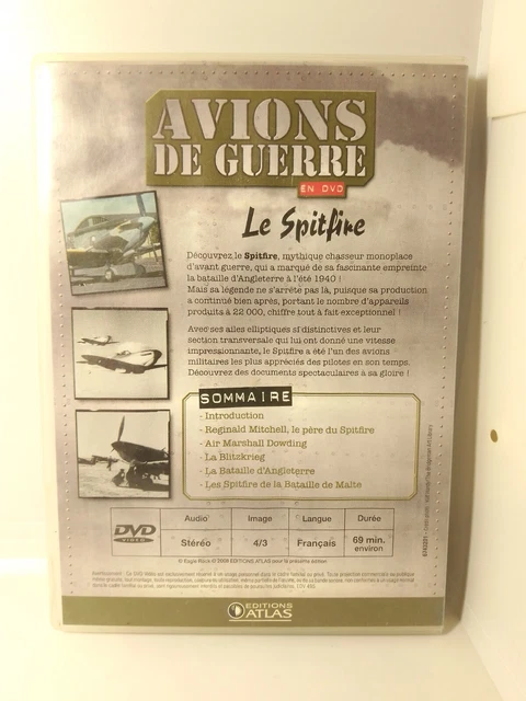 DVD AVIONS DE Guerre Le Spitfire EUR 6,00 - PicClick FR