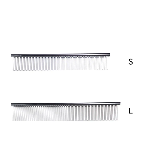 REMOVE LOOSE UNDERCOAT Pet Grooming Comb Rabbit Dematting Dogs Cats ...