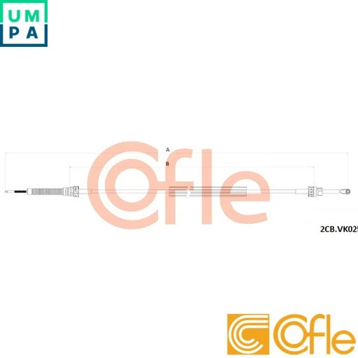 CABLE MANUAL TRANSMISSION 92.2Cb.vk025 For Vw Passat/B7/B6 Caxa 1.4L ...