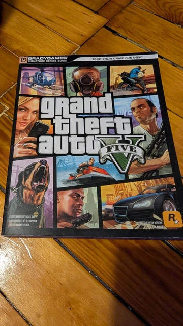 GRAND THEFT AUTO V Signature Series Guide by Bradygames For XBOX 360 ...