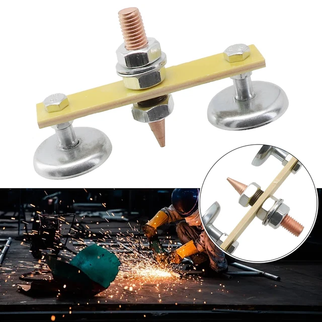 GROUND CLAMP WELDING Support Double Welding Magnet Head Magnetic ...