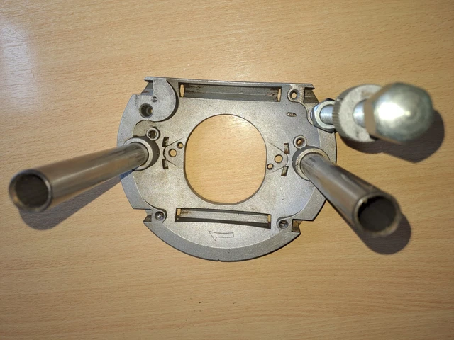 DEWALT DW625E DW624 Router Plunge Base & Lock Assy Will Fit Elu Mof 177 ...