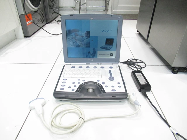 GE VIVID I Portable Ultrasound Cardiac 4C-Rs Convex Array Transducer ...