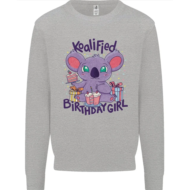 KOALIFIED ANNIVERSAIRE FILLE 3rd 4th 5th 6th 7th 8th 9th Hommes Pull ...