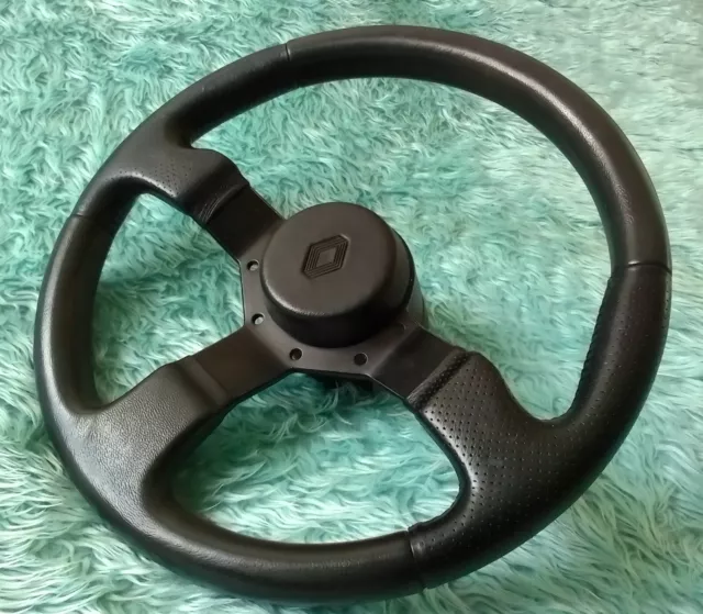 VOLANT CUIR ISO Delta de Renault 5 R5 Super 5 GT Turbo Steering Wheel ...
