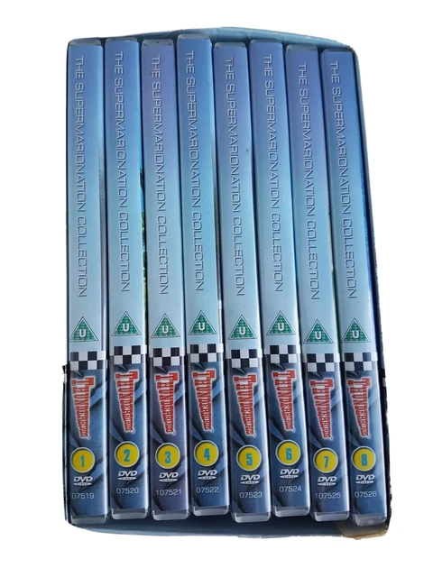 THUNDERBIRDS ARE GO. Supermarionation DVD Collection Vol 1 To 8, Box ...
