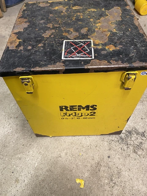REMS FRIGO 2 Einfriergerät Leerkiste !!! ( Rothenberger Viega Novopress ...