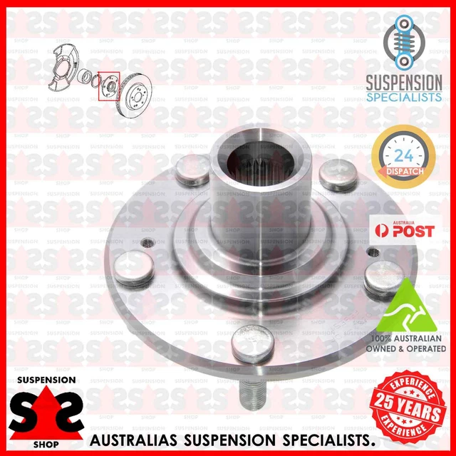 FRONT AXLE WHEEL Hub Suit HONDA Civic Viii Saloon (Fd, Fa) 1.8 (FD1, FD7, FA1) EUR 79,12 ...