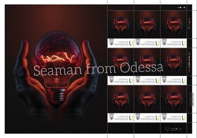 RARE STAMP WAR in Ukraine 2025 " Much better without light than with ...