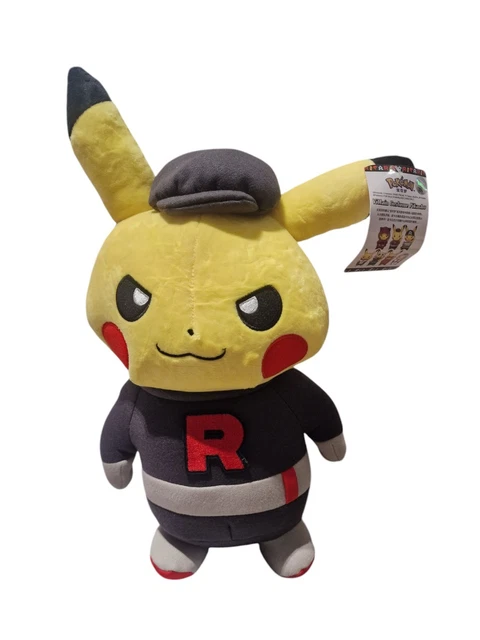 PIKACHU POKÉMON PELUCHE Limited Edition Team Rocket Cosplay - Con Cartellino EUR 99,90 - PicClick IT