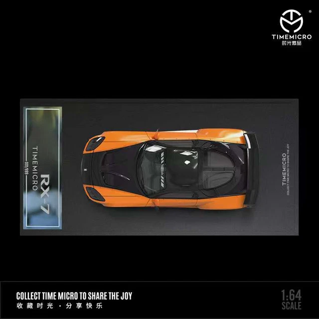 TIME MICRO 1:64 RX-7 Veilside Fast & Furious Orange Diecast Model Car ...