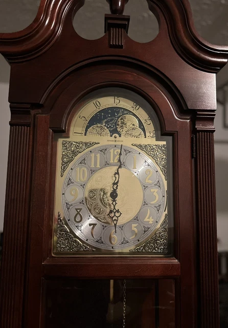 HOWARD MILLER ANTIQUE Grandfather Clock Model: 610-572 $225.00 - PicClick