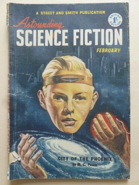 UK SF PULP – ASTOUNDING SCIENCE FICTION (UK) Feb, 1952 – Clifford D ...