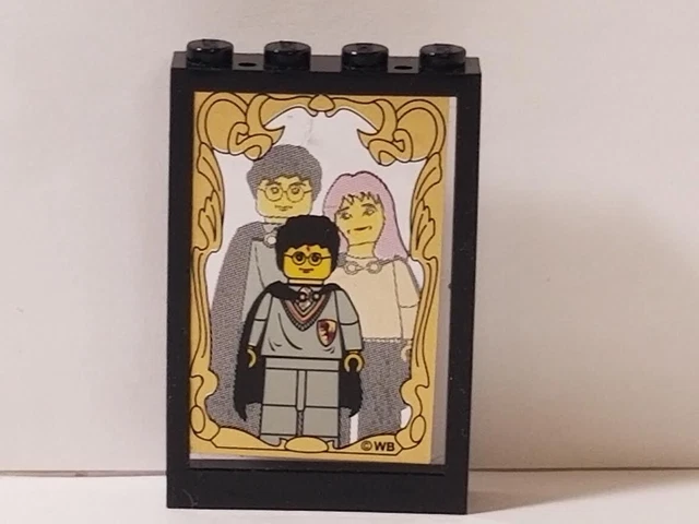 LEGO HARRY POTTER Family Portrait Ghosts Hogwarts Classroom Mirror Mom ...
