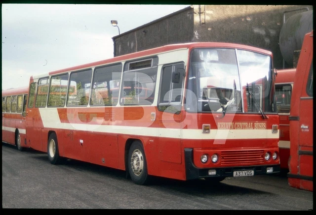 ORIGINAL BUS SLIDE Kevin Central Buses A32VDS Leyland Tiger ex Central ...
