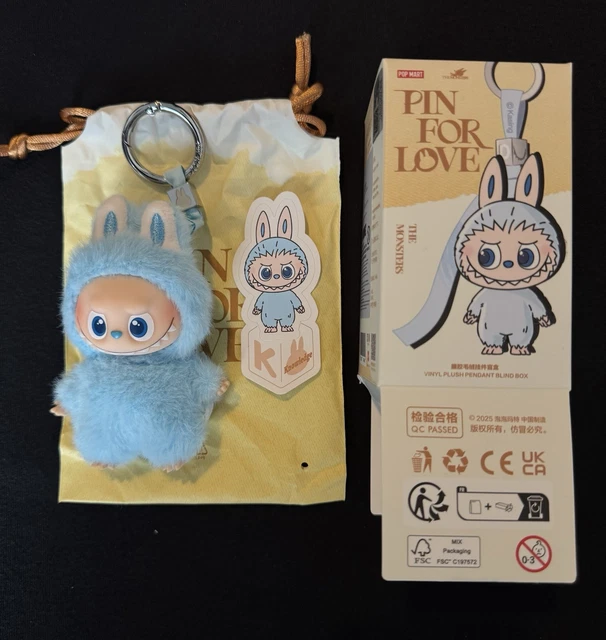 ORIGINAL POPMART LABUBU - Pin For Love Series letter K EUR 40,00 ...