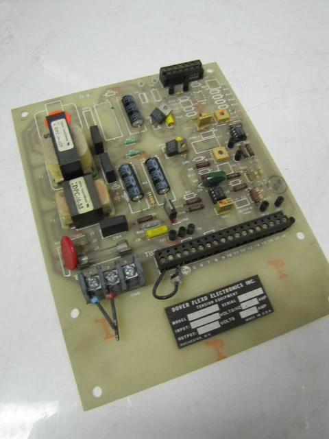 CARTE DE CIRCUIT De Commande De Tension Dow Flexo Electronics Ti4-Cc Ti4Cc EUR 134,95 - PicClick FR