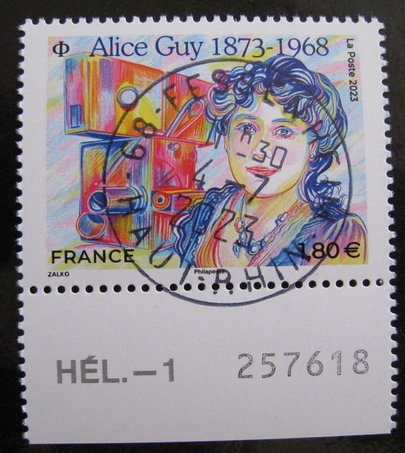 TIMBRE DE FRANCE 2023 Alice Guy - Timbre oblitéré daté EUR 2,80 - PicClick FR
