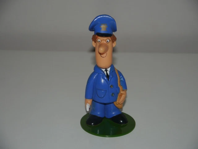 POSTMAN PAT VINTAGE/RETRO 1990 Postman Pat Figure on Stand 12 cm High ...