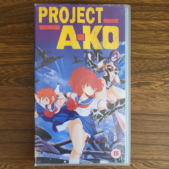 PROJECT A-KO (ANIMATED) (Dubbed) (VHS/SUR, 1992) £16.97 - PicClick UK