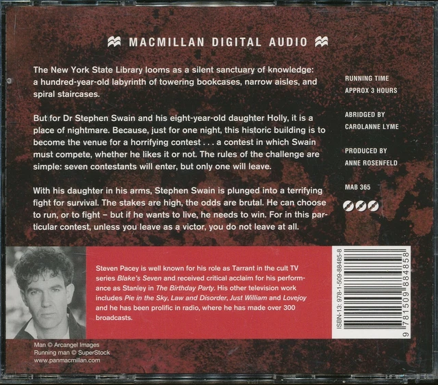 CONTEST BY MATTHEW REILLY - Read by STEVEN PACEY - 3 CD AUDIO BOOK EUR ...