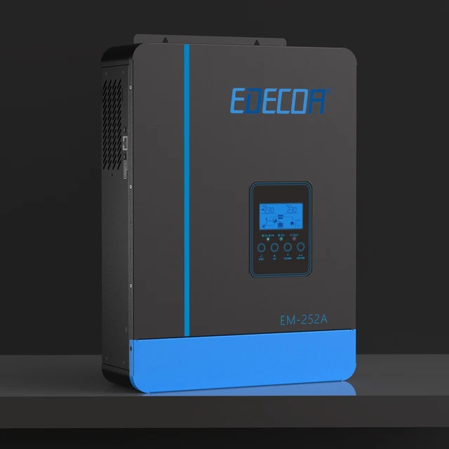 EDECOA INVERTER IBRIDO 55-450VDC Off-grid Max 3000W 24V MPPT 80A EUR 253,76 - PicClick IT
