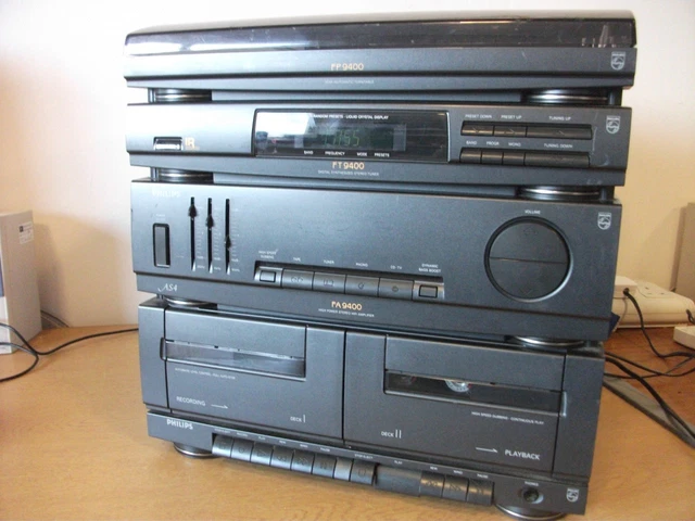 PHILIPS FT9400 AS4 integrated Hi Fi music system - ref C2648 £25.00 ...