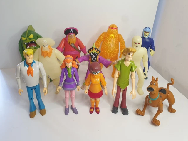 SCOOBY DOO FIGURE Bundle Hanna-Barbera Villains And Main Characters £18 ...