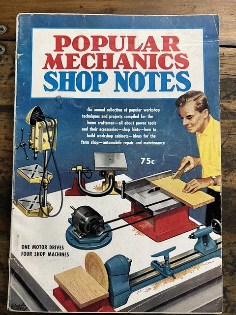 POPULAR MECHANICS MAGAZINE 1958 Shop Notes $21.00 - PicClick CA