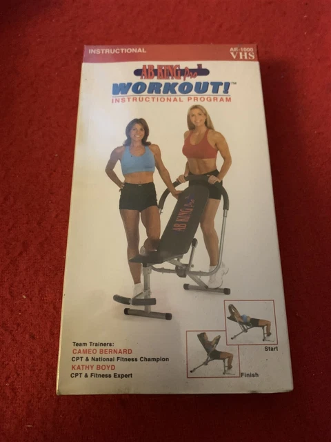 AB KING PRO Workout Rare 2002 Exercise Vhs Video Still Sealed Free Postage £8.99 - PicClick UK