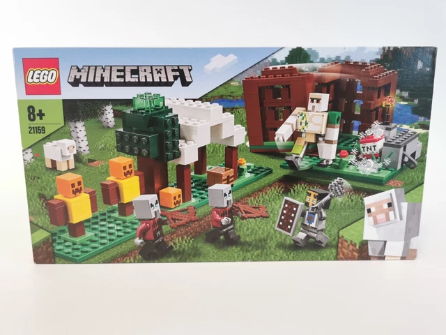 LEGO MINECRAFT 21159, The Pillager Outpost, BNIB, Sealed Box, Retired ...